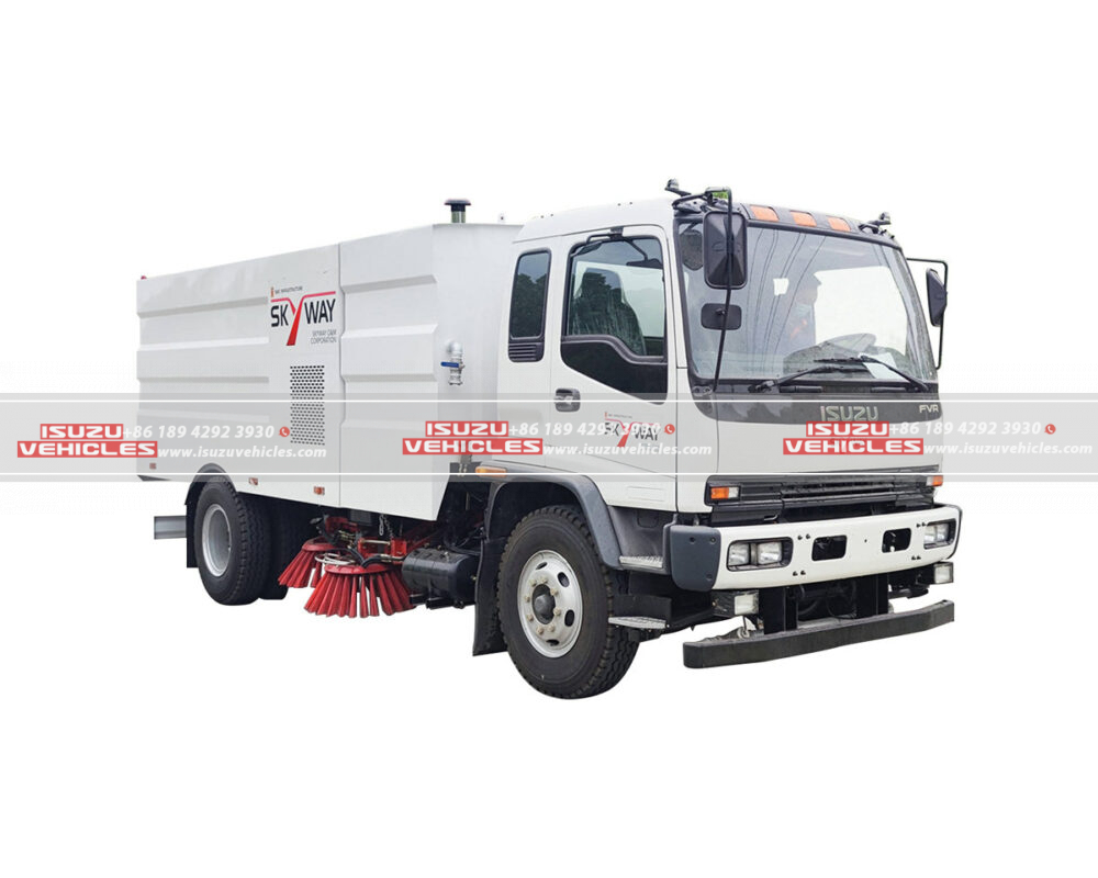ISUZU 16CBM Forward Street Sweeper - ISUZU Vehicles