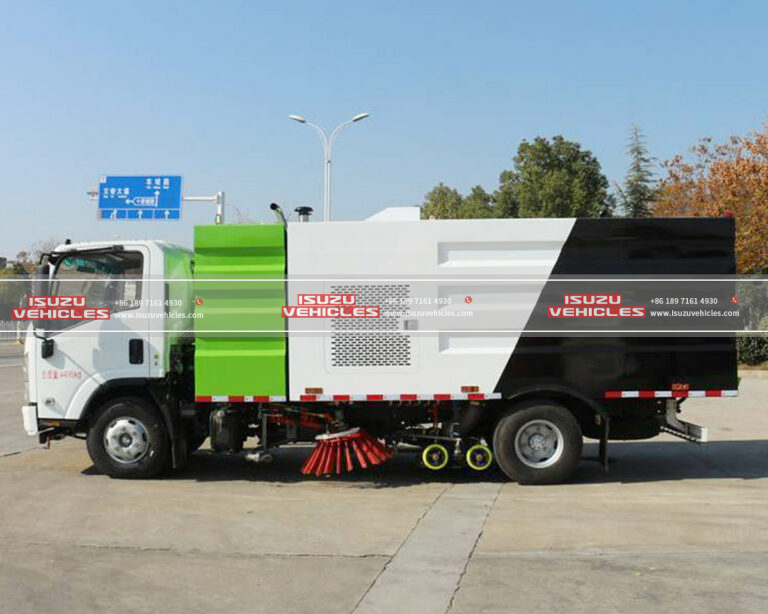 ISUZU 3CBM Wet Sweeper Truck - ISUZU Vehicles