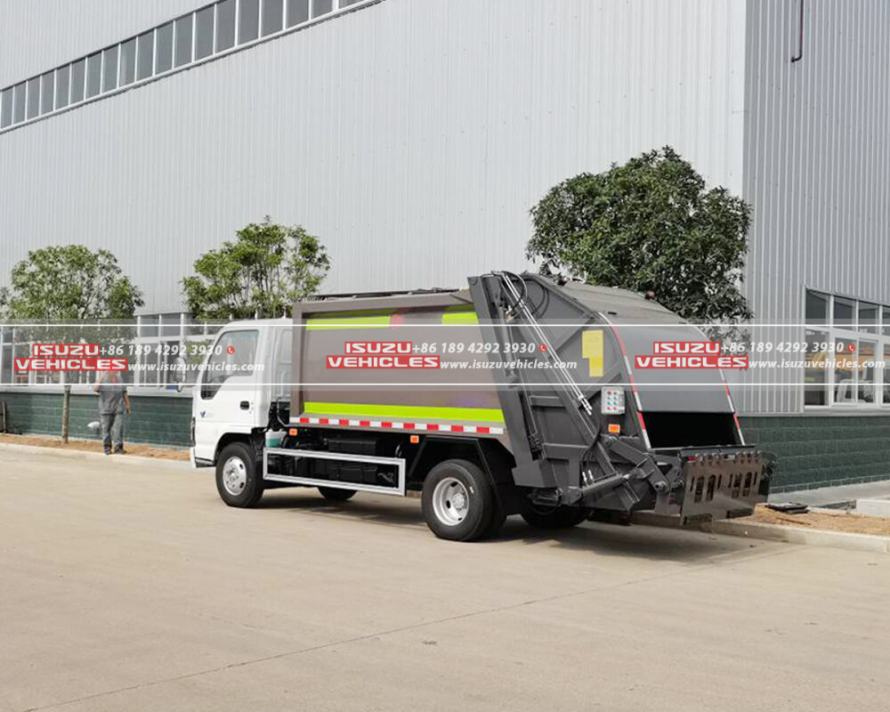 ISUZU 6CBM Rear Loader Garbage Truck - ISUZU Vehicles