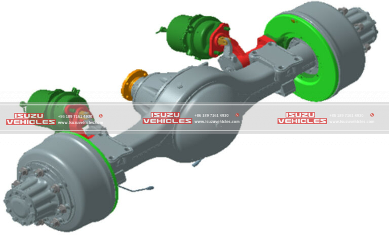 High-strength Steel Frame of Jiangxi Isuzu ELF Box Truck - ISUZU Vehicles