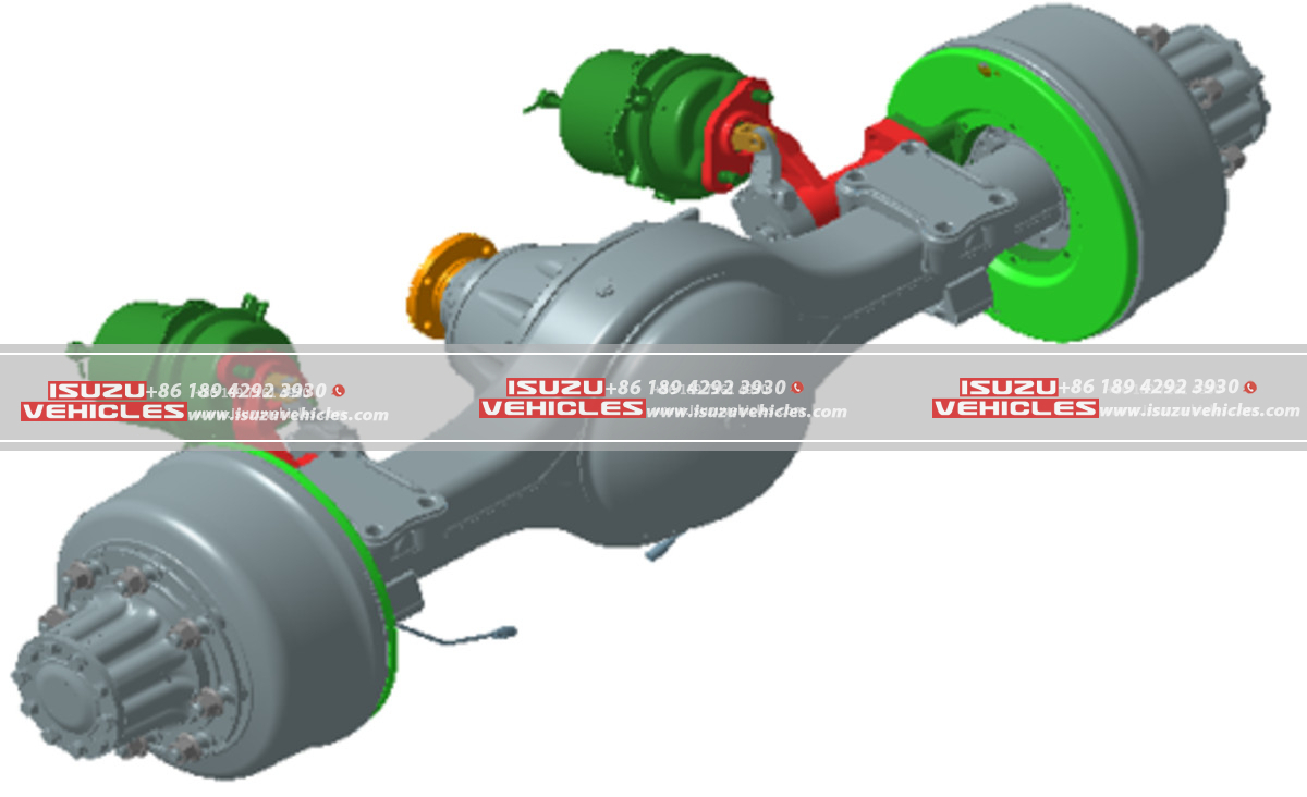 High-strength Steel Frame of Jiangxi Isuzu ELF Box Truck - ISUZU Vehicles