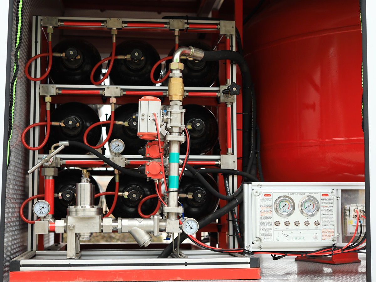 ISUZU 6000Kgs Dry Powder Fire Truck - ISUZU Vehicles