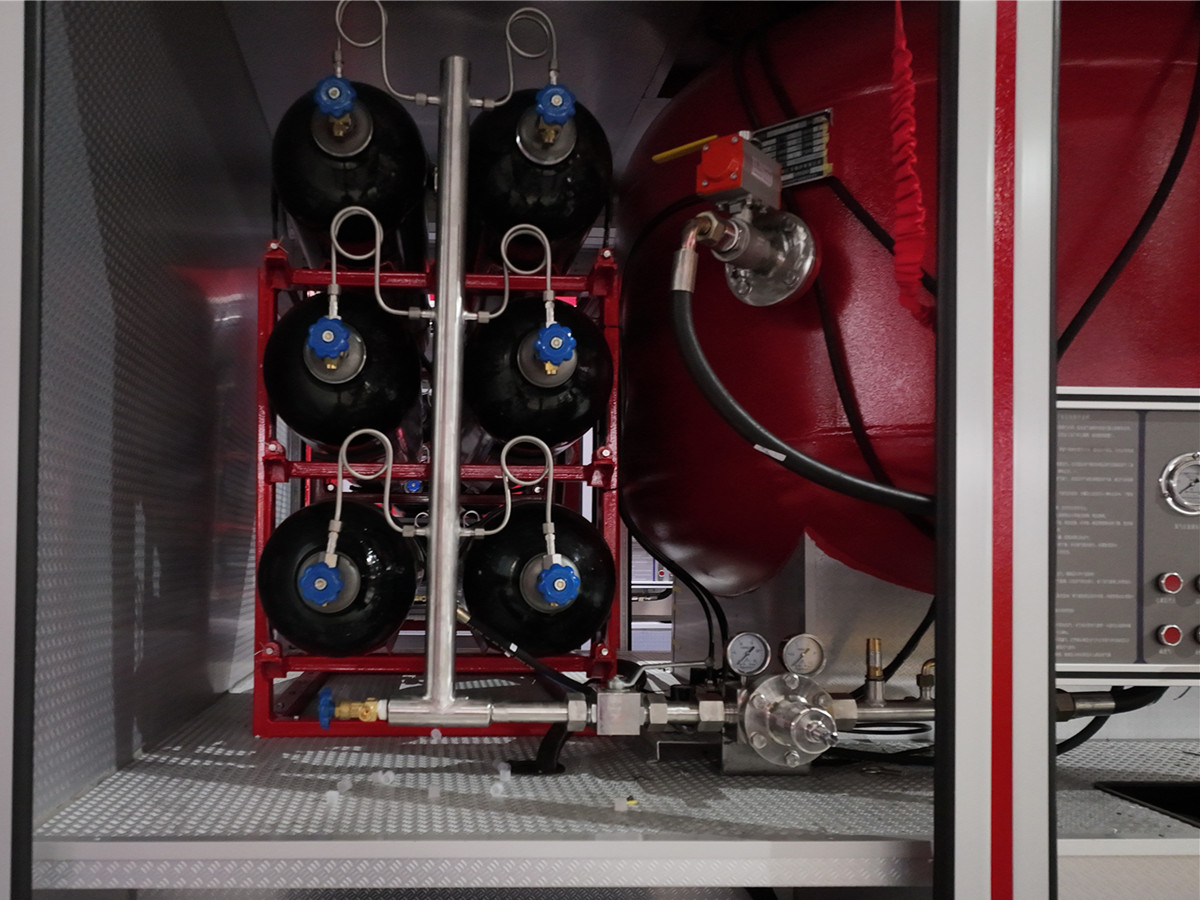 ISUZU 6000Kgs Dry Powder Fire Truck - ISUZU Vehicles