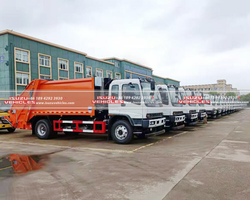ISUZU 10CBM Refuse Compactor Truck - ISUZU Vehicles