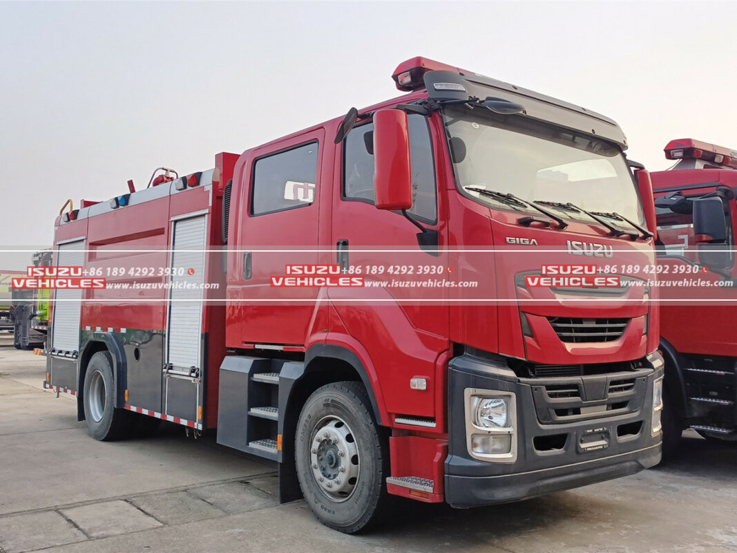 ISUZU Water and Foam Fire Truck - ISUZU Vehicles