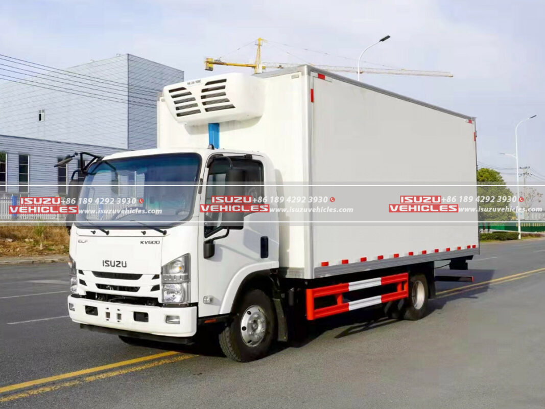 Colombia Welcomes Advanced ISUZU Refrigerated Trucks for Perishable Transport - ISUZU Vehicles