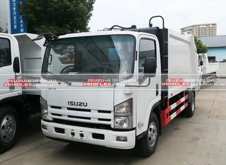 ISUZU 6 Ton Small Light Garbage Compactor Truck - ISUZU Vehicles