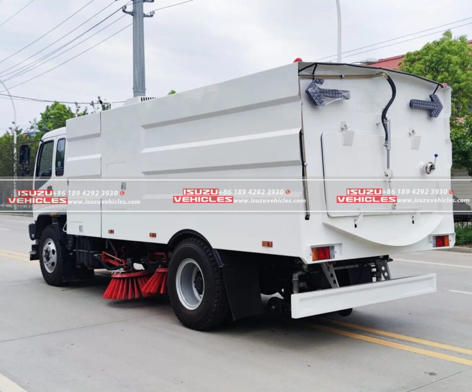 Efficient Sweepers: ISUZU Sweeper Trucks Delivered to Guatemala - ISUZU ...