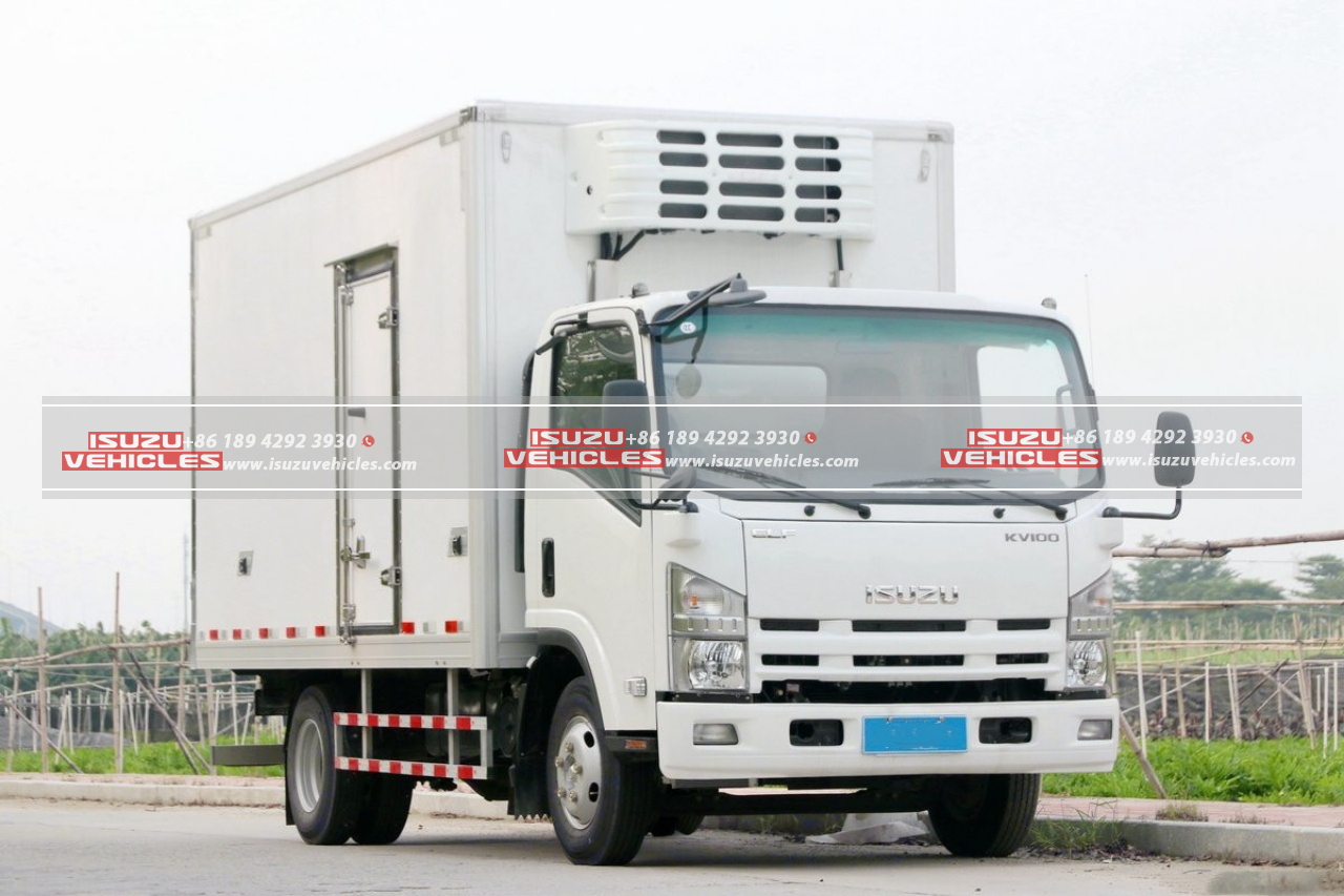 Saint Kitts and Nevis Gains ISUZU Freezer Trucks for Logistics - ISUZU Vehicles