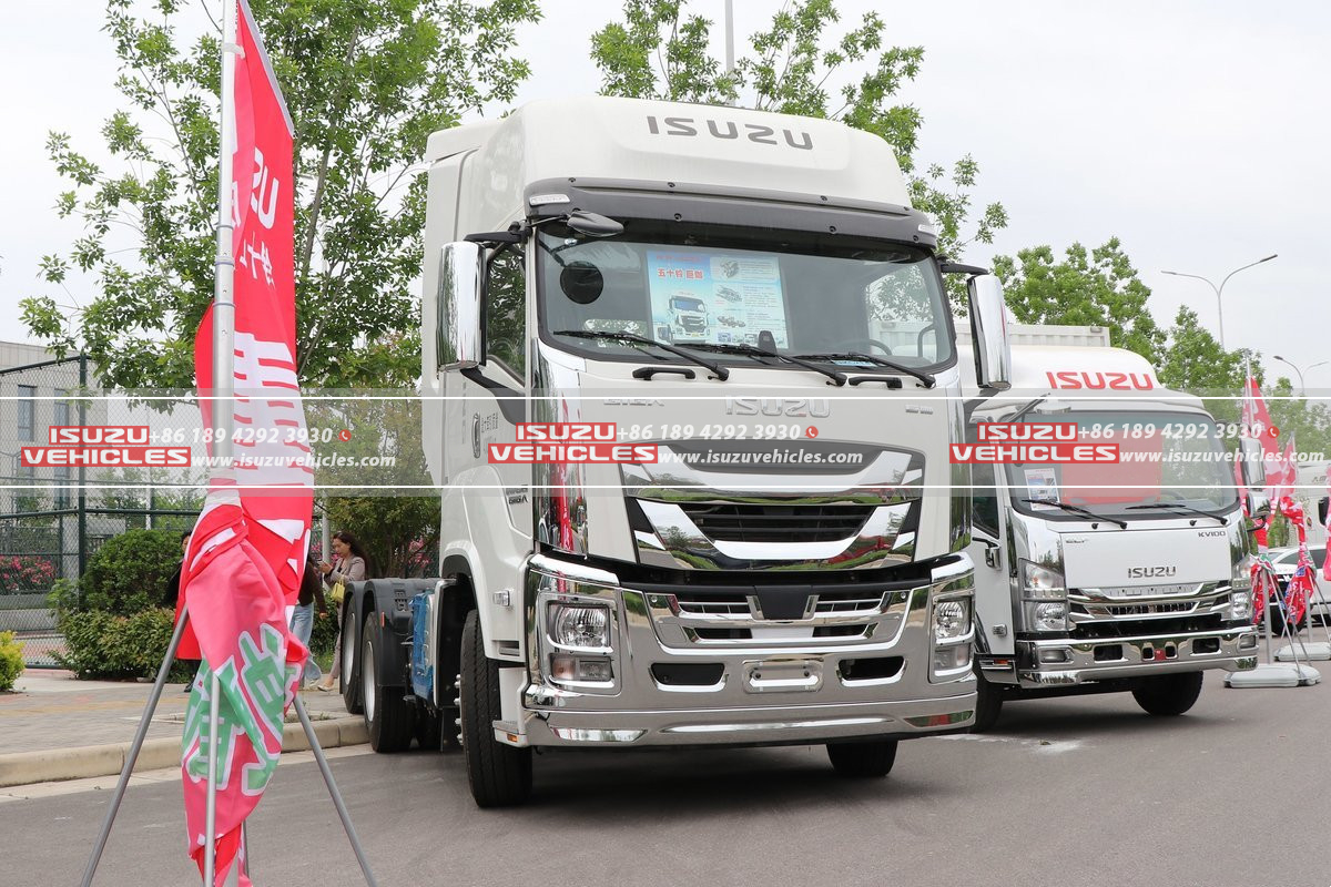 ISUZU ಗಿಗಾ 7 ಮೀಟರ್ 6x4 ಟ್ರಾಕ್ಟರ್ ಟ್ರಕ್ - ISUZU ವಾಹನಗಳು