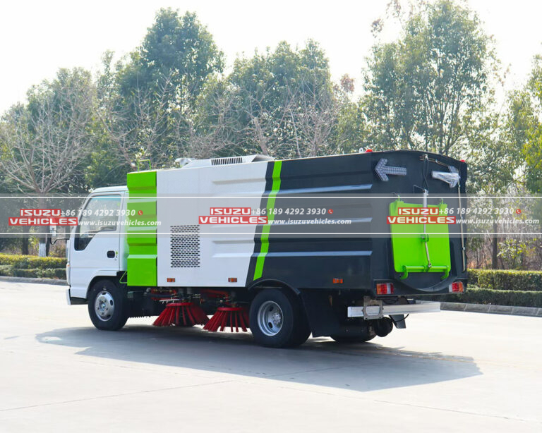 ISUZU Mini Street Sweeper Truck - ISUZU Vehicles