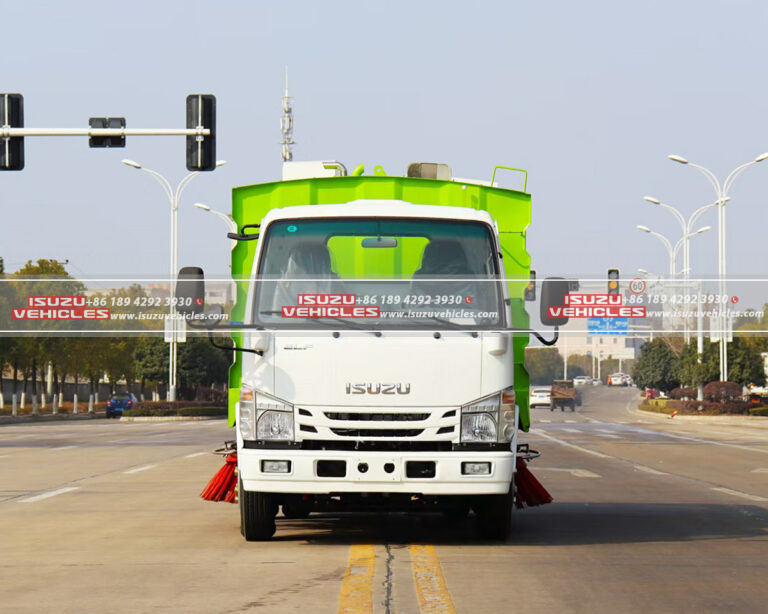 ISUZU Mini Street Sweeper Truck - ISUZU Vehicles