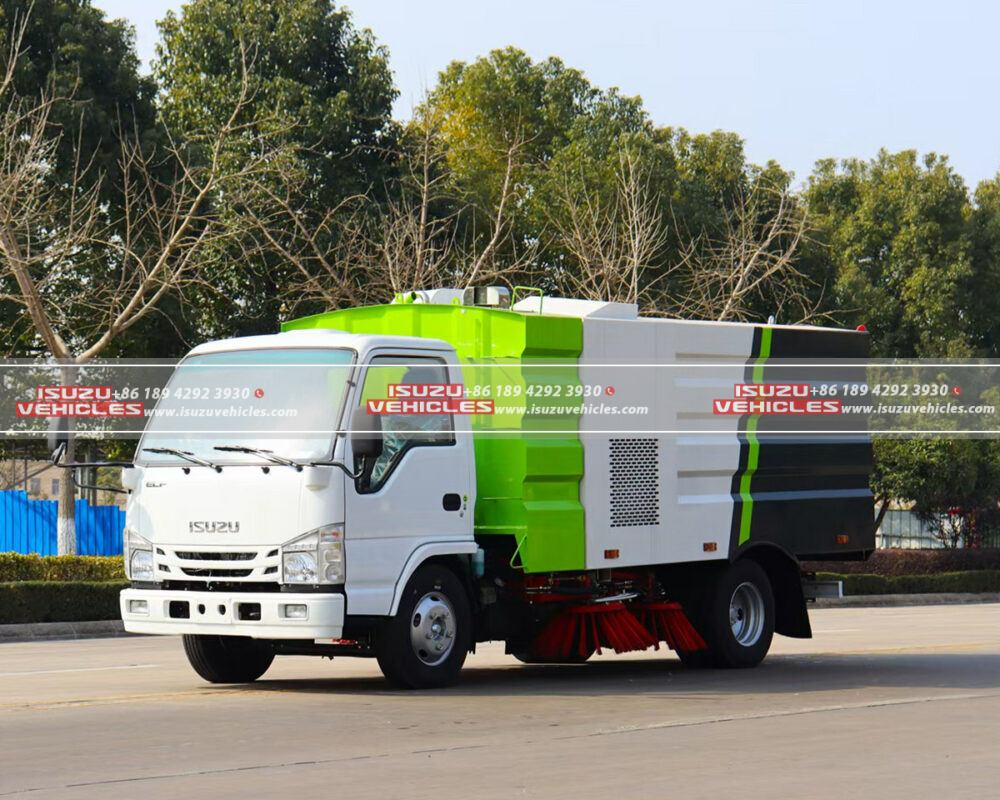ISUZU Mini Street Sweeper Truck - ISUZU Vehicles