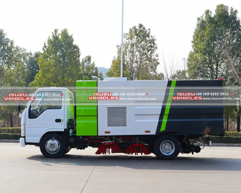 ISUZU Mini Street Sweeper Truck - ISUZU Vehicles