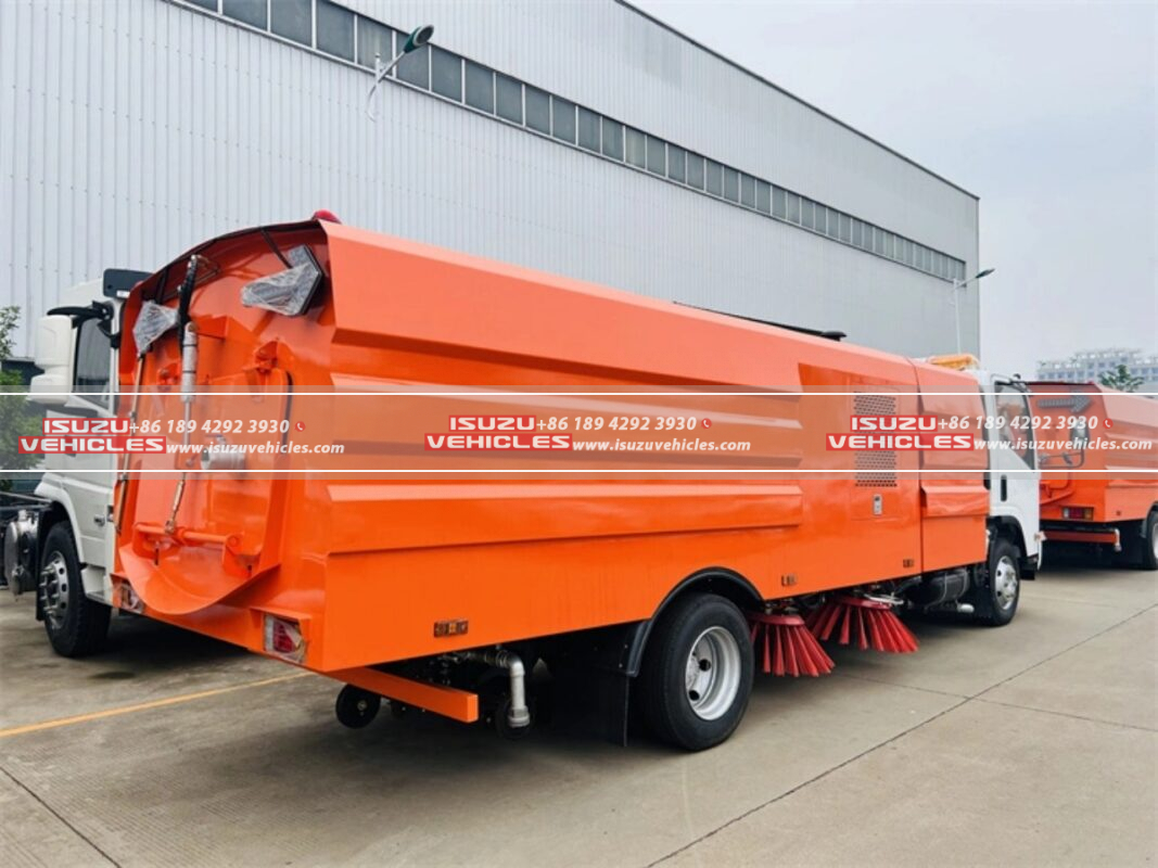 Nigeria's Enhanced Fleet: ISUZU Sweeper Trucks Debut - ISUZU Vehicles