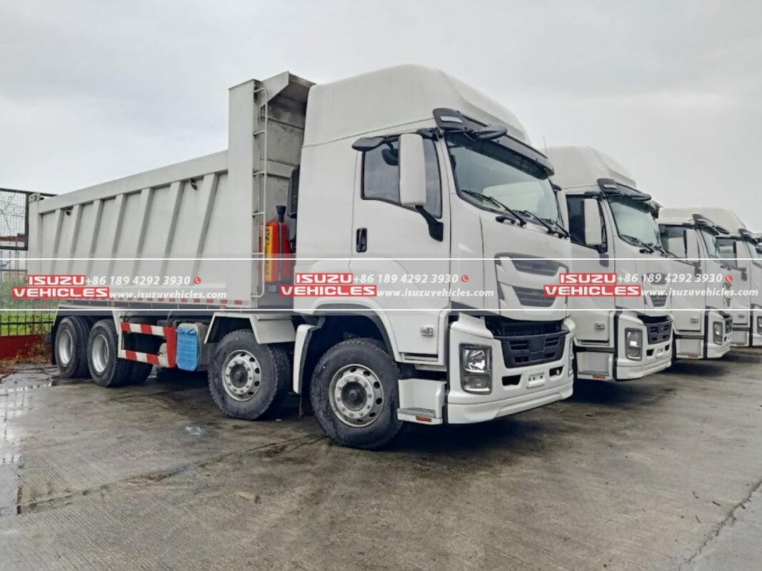 ISUZU Dump Trucks in Saudi Arabia: Transforming Construction Dynamics - ISUZU Vehicles