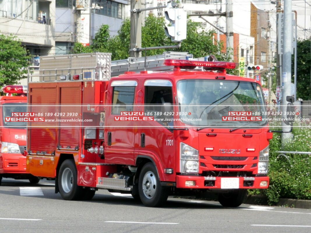 A Brief History of ISUZU Fire Trucks: Pioneering Firefighting ...