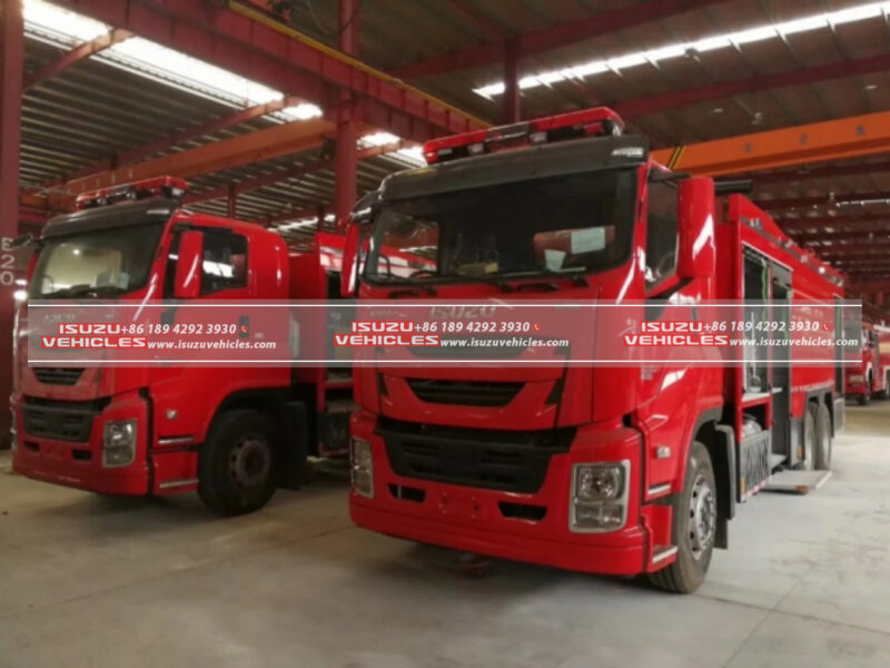 ISUZU Fire Trucks: Enhancing Emergency Response in El Salvador - ISUZU ...