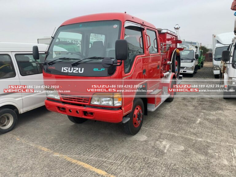 Una breve historia de los camiones de bomberos ISUZU: tecnología ...