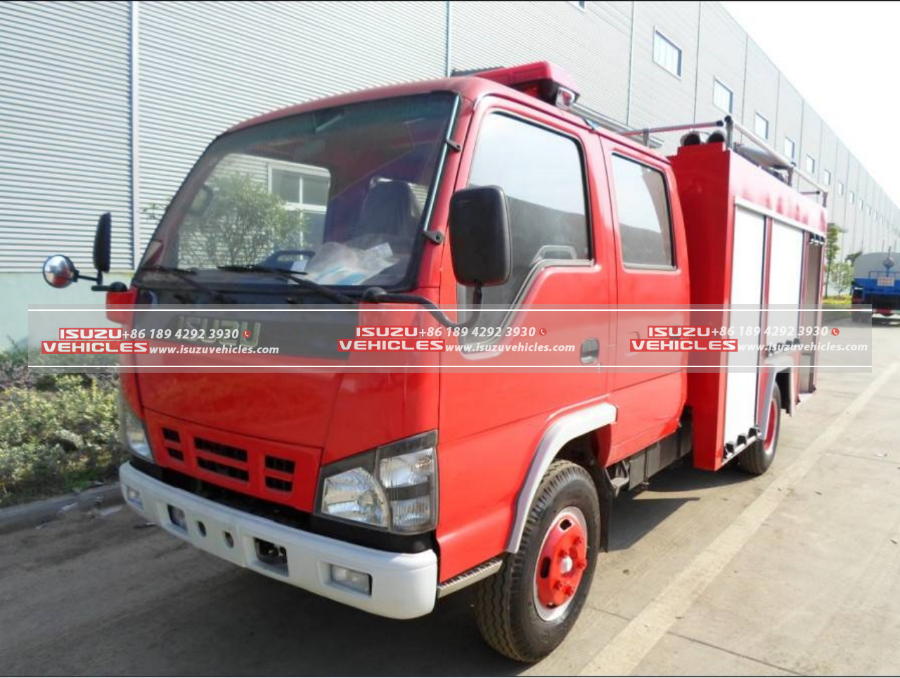 Costa Rica's Fire Safety: ISUZU Fire Trucks in Action - ISUZU Vehicles