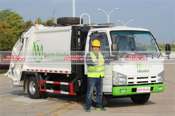 ISUZU 5 CBM Garbage Compactor Truck - ISUZU Vehicles