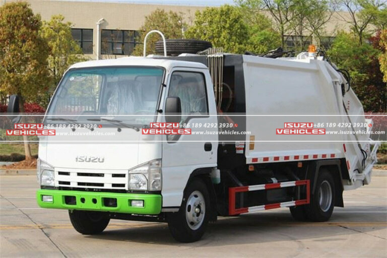ISUZU 5 CBM Garbage Compactor Truck - ISUZU Vehicles