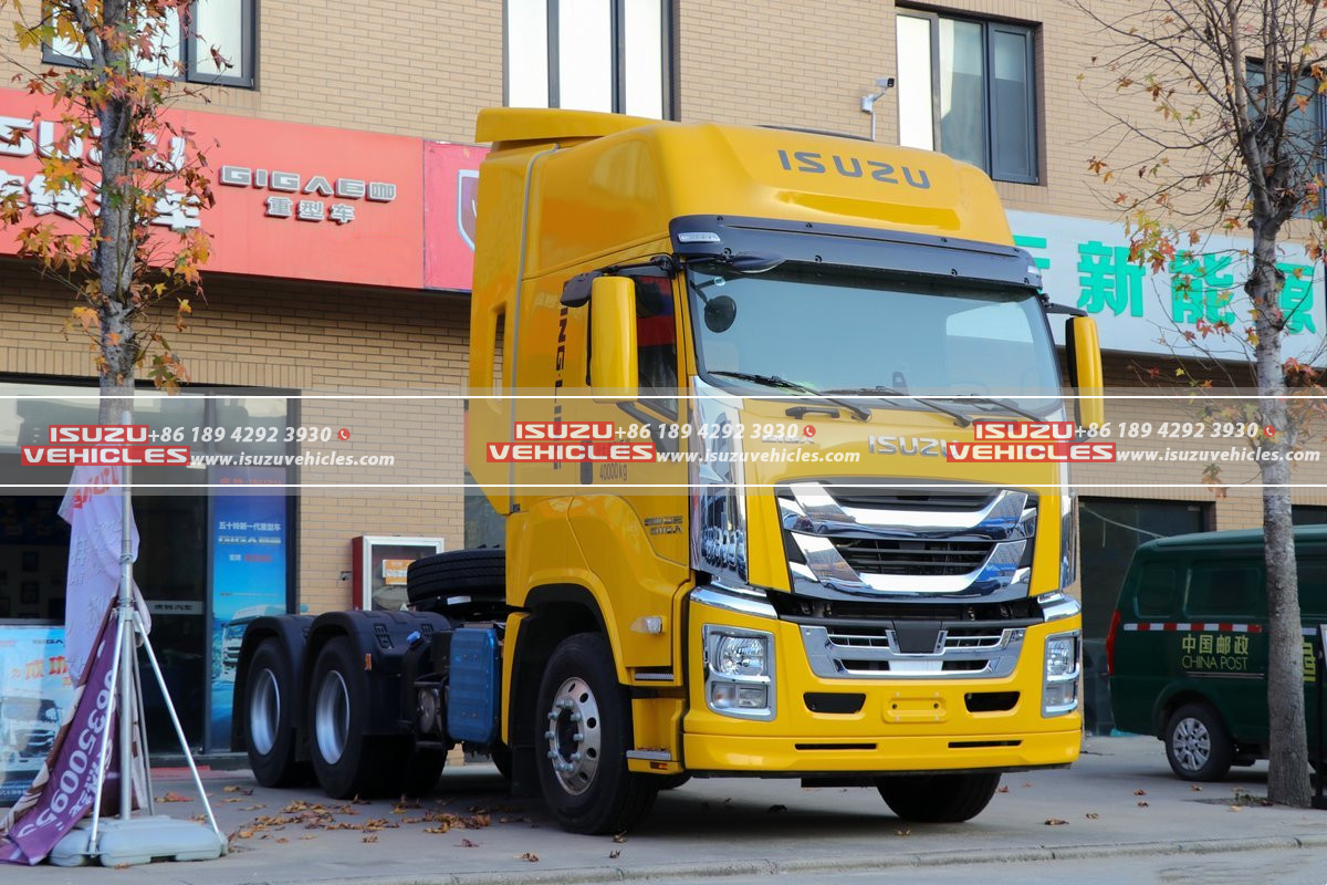 ISUZU GIGA 6×4 460 Horsepower Tractor Truck - ISUZU Vehicles