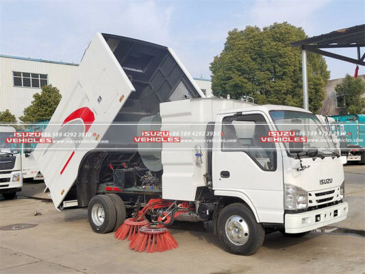 ISUZU Sweeper Truck - ISUZU Vehicles