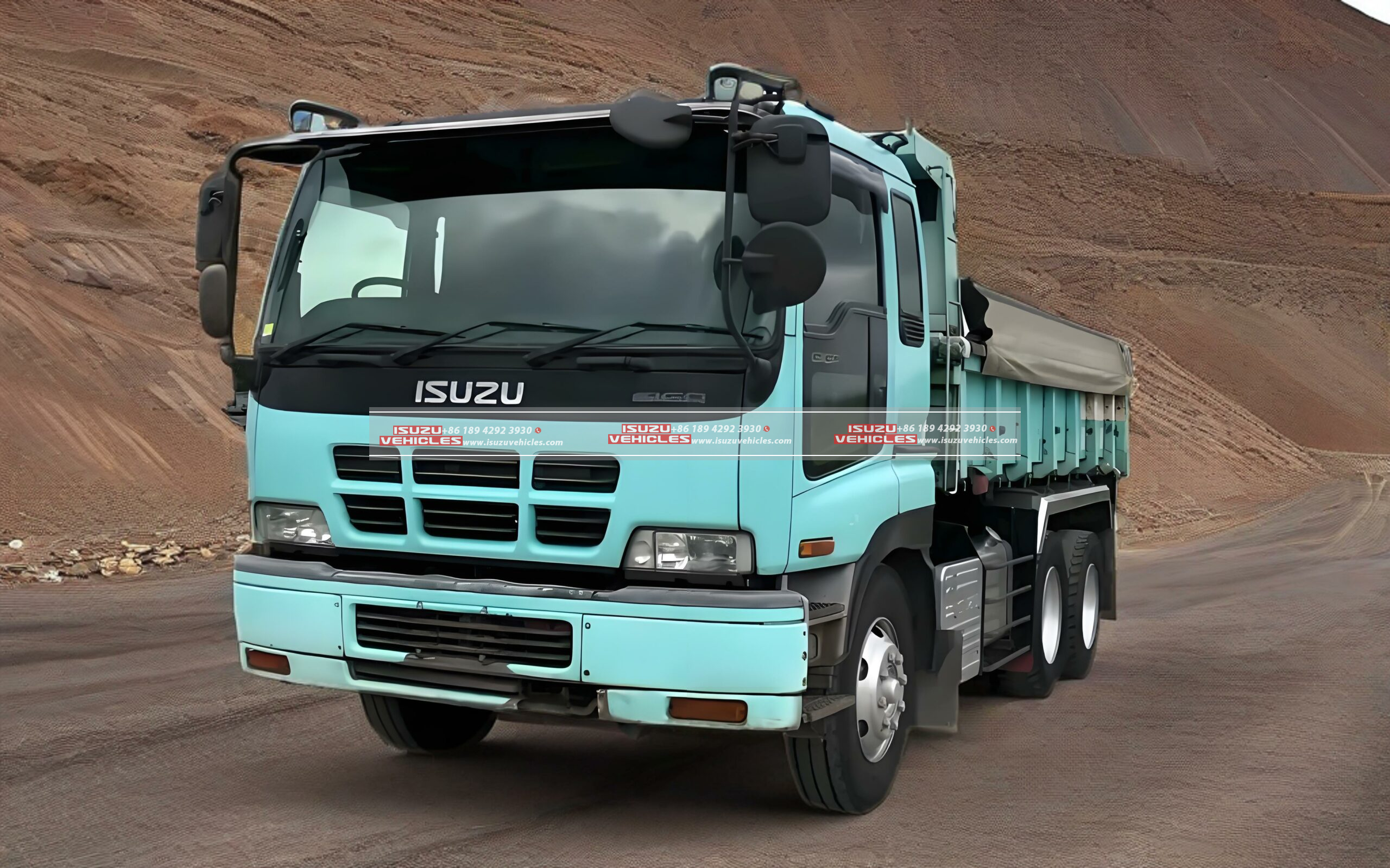 High-Altitude Engine Tuning for ISUZU Dump Trucks in Andean Mines - ISUZU Vehicles