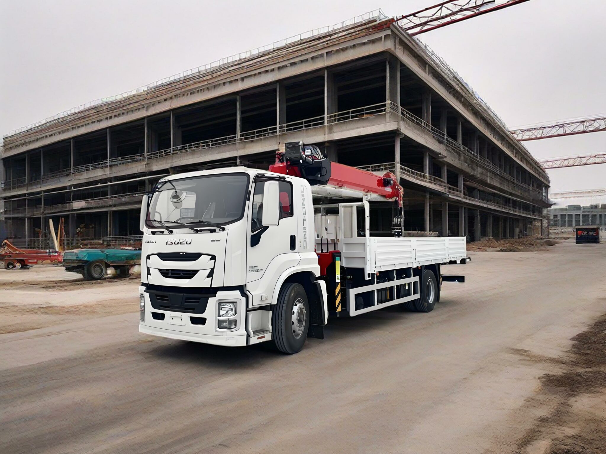 ISUZU GIGA 10 Ton PALFINGER Telescopic Boom Crane - ISUZU Vehicles