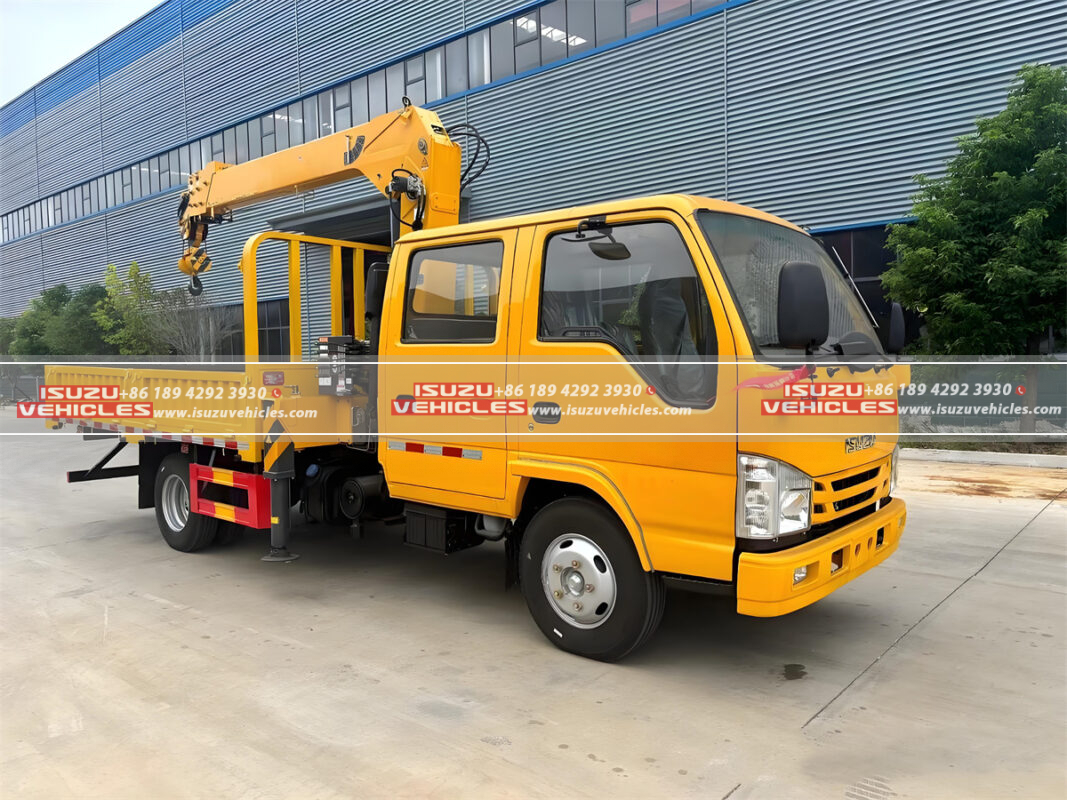 Camión ISUZU FVZ 6×4 con grúa telescópica de 8 toneladas - Vehículos ISUZU