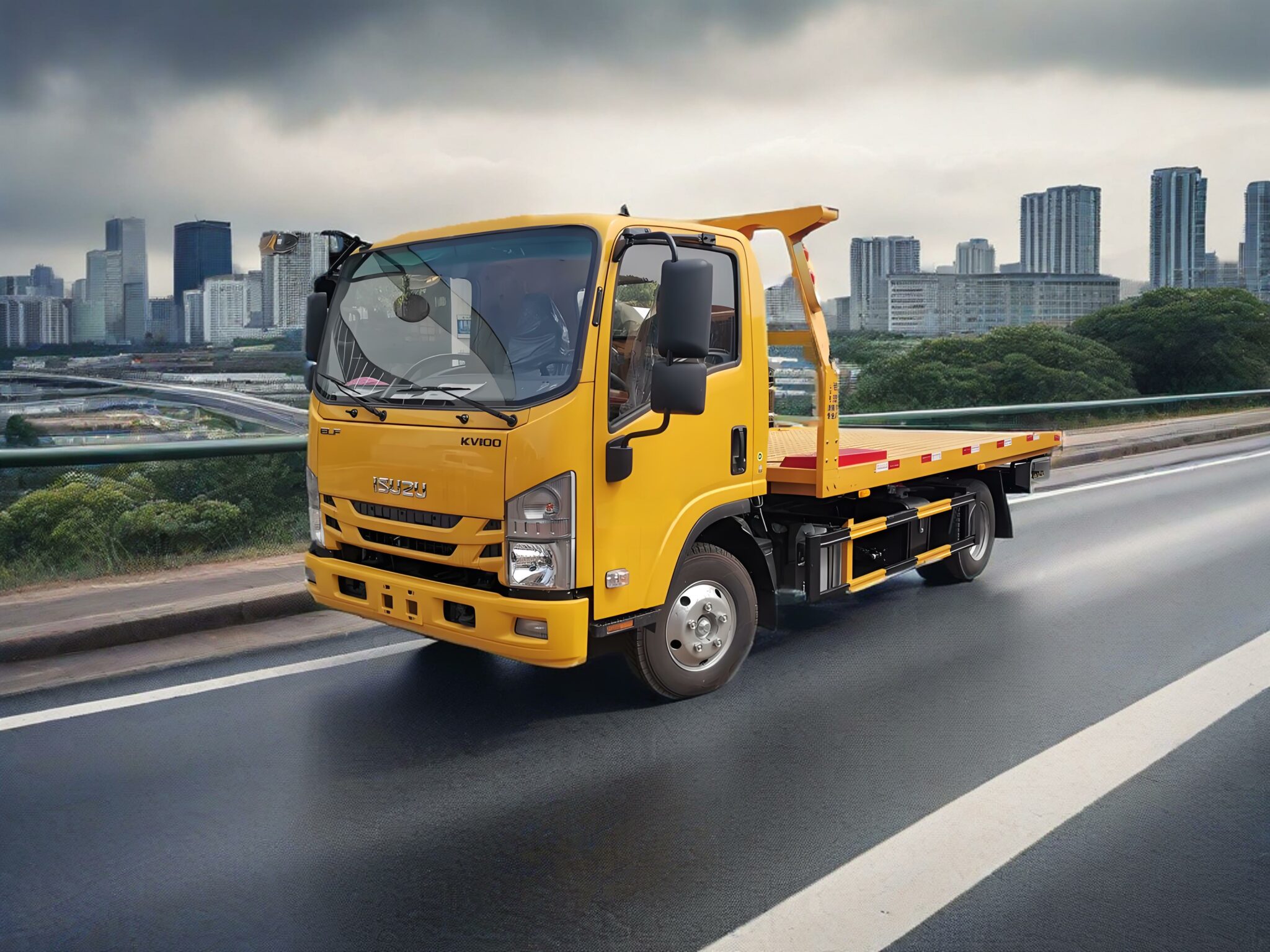 Oman Ports Enhance Efficiency with ISUZU Tow Trucks Featuring 35-Ton ...