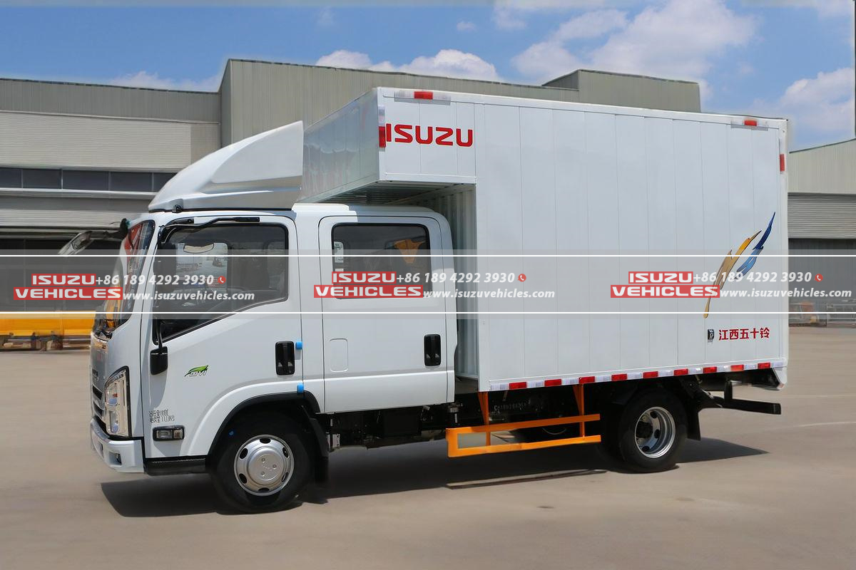 ISUZU ELF 3 Ton Van Box Truck - ISUZU Vehicles