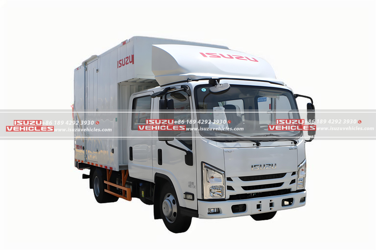 ISUZU ELF 3 Ton Van Box Truck - ISUZU Vehicles
