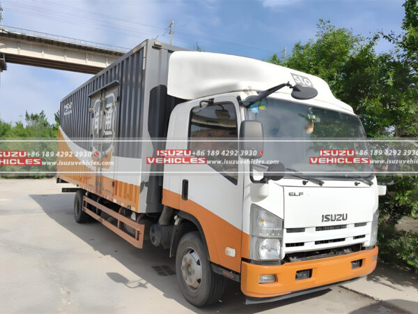 ISUZU ELF Electric 4.2 Meter Box Truck - ISUZU Vehicles