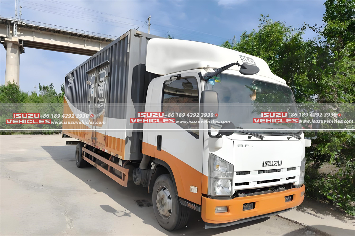ISUZU 700P 5 Ton Van Box Truck - ISUZU Vehicles