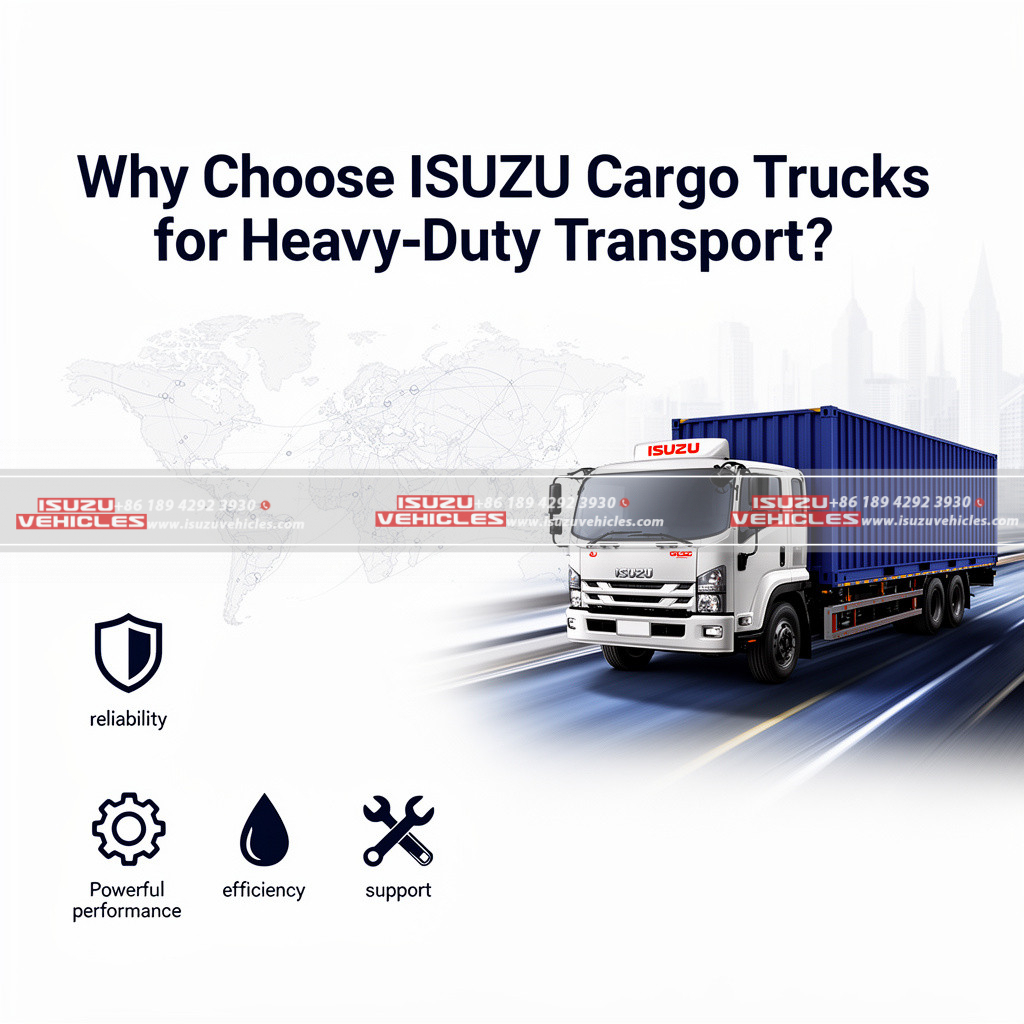 Why Choose ISUZU Cargo Trucks for Heavy-Duty Transport? - ISUZU Vehicles