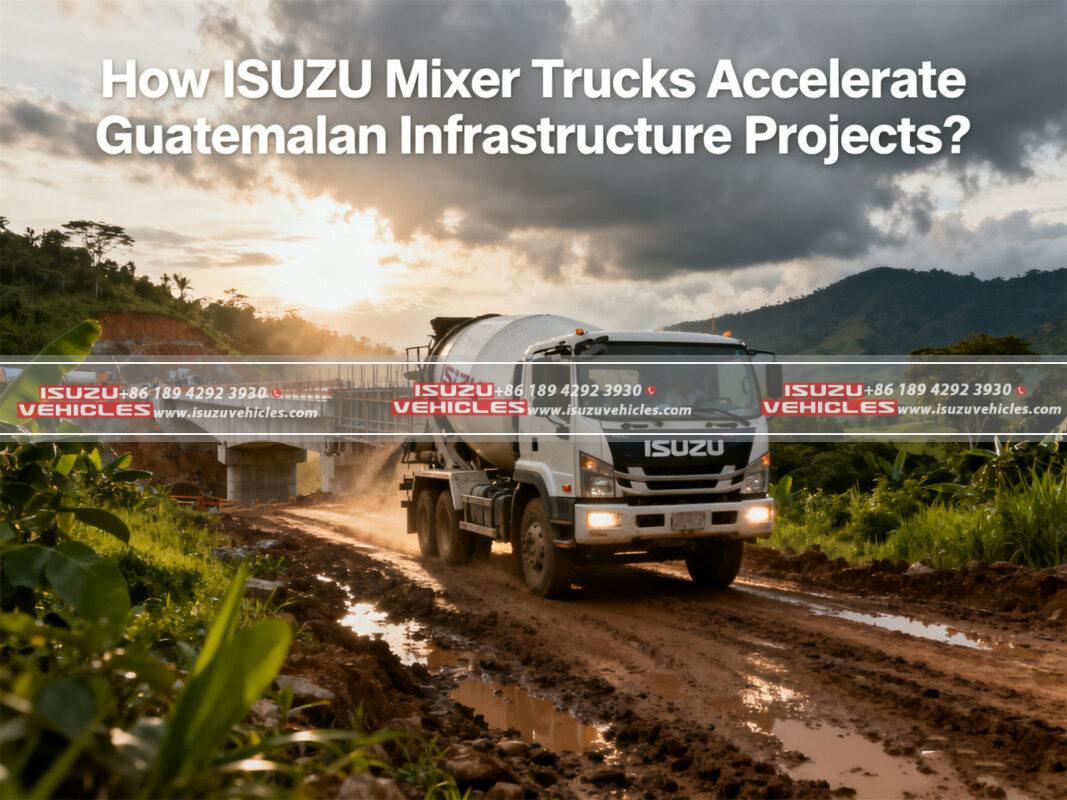 Comment les camions-bétonnières ISUZU accélèrent-ils les projets d'infrastructure au Guatemala ...
