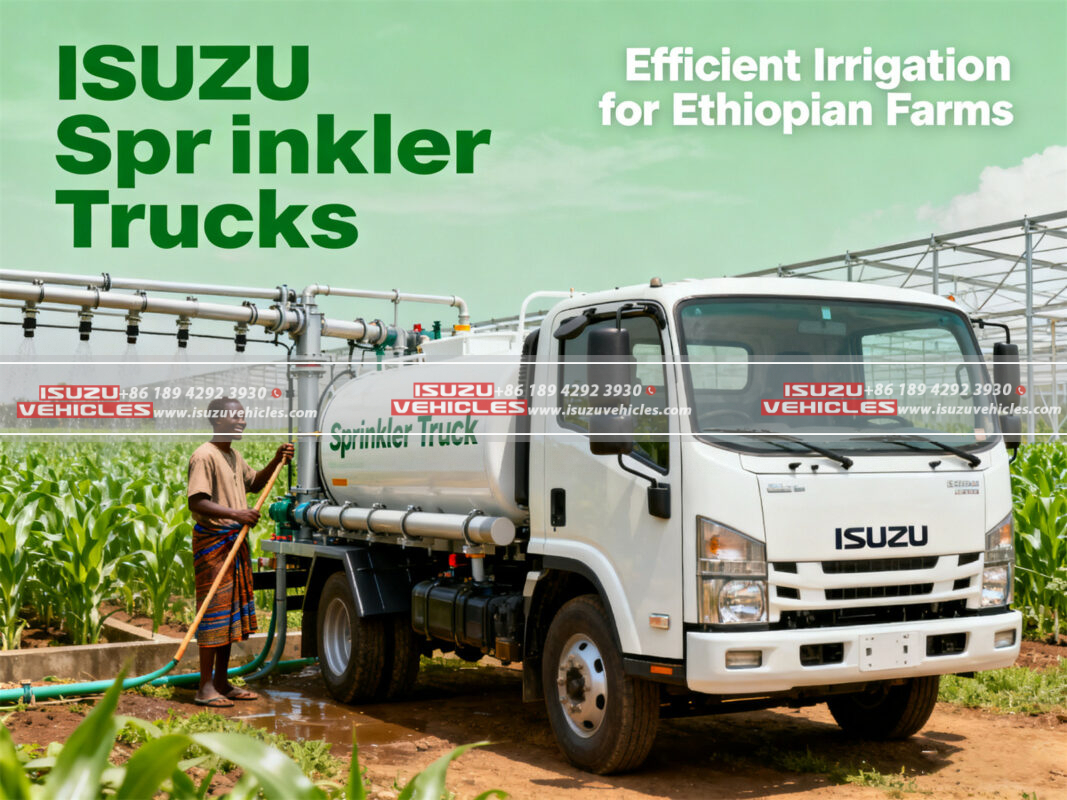 ISUZU Sprinkler Trucks: Efficient Irrigation for Ethiopian Farms? - ISUZU Vehicles