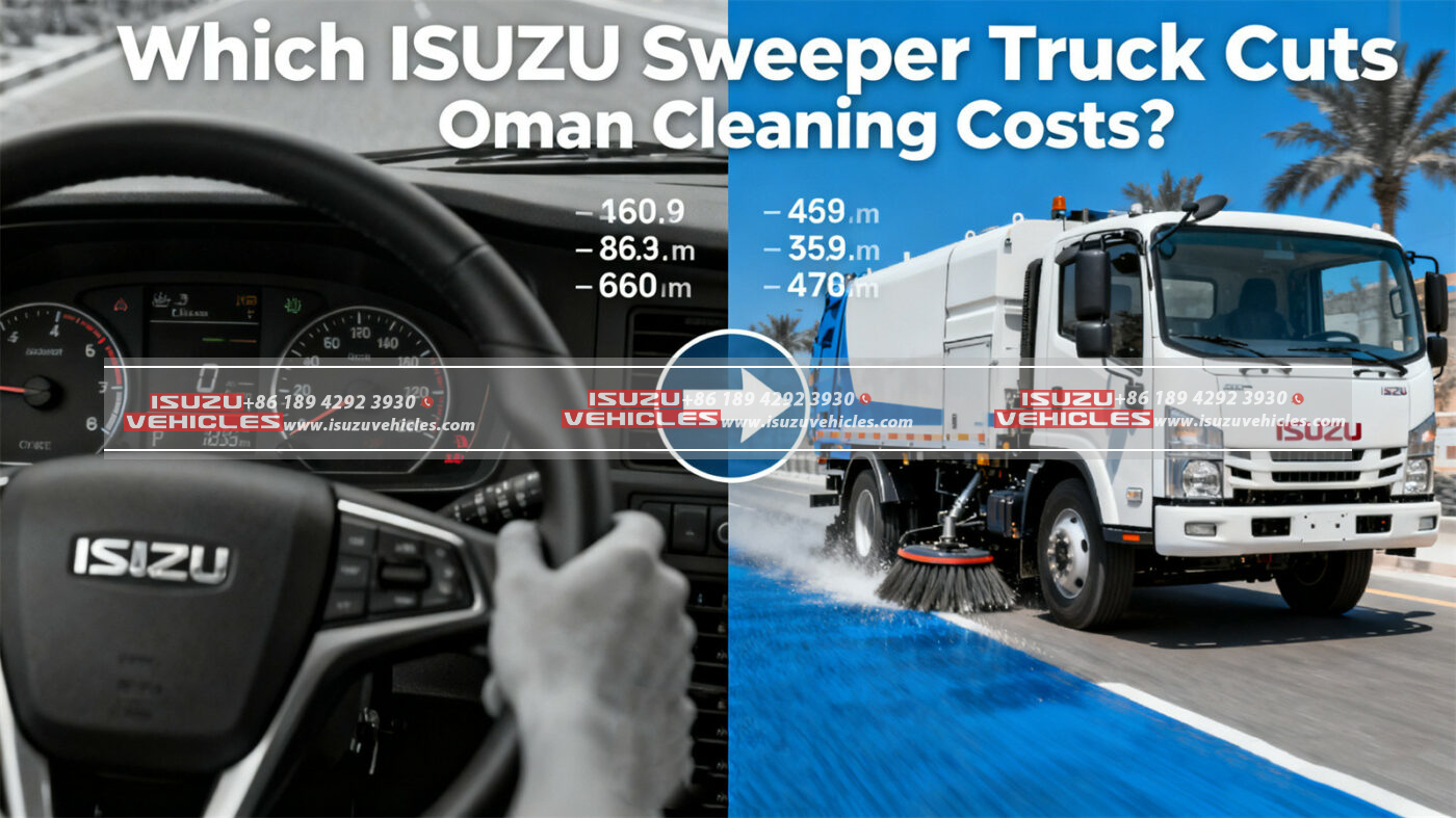 Which ISUZU Sweeper Truck Cuts Oman Cleaning Costs? - ISUZU Vehicles