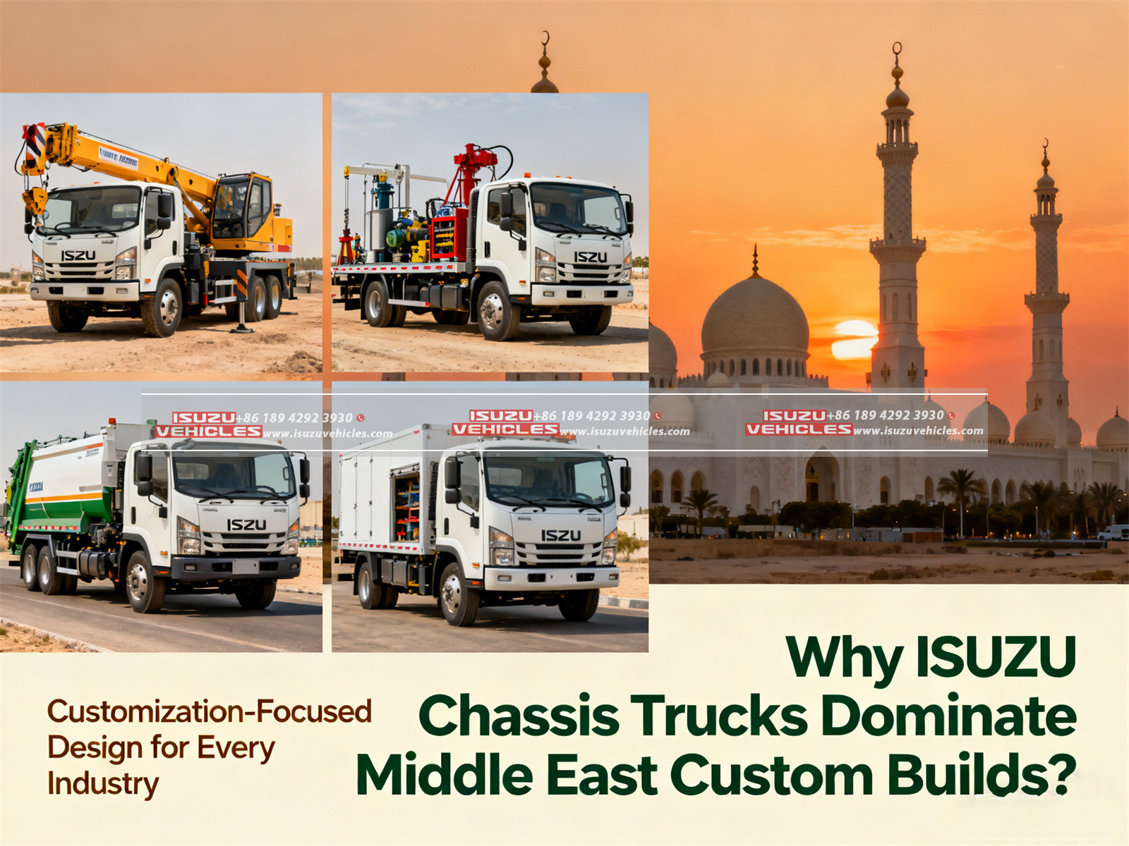 Why ISUZU Chassis Trucks Dominate Middle East Custom Builds? - ISUZU ...