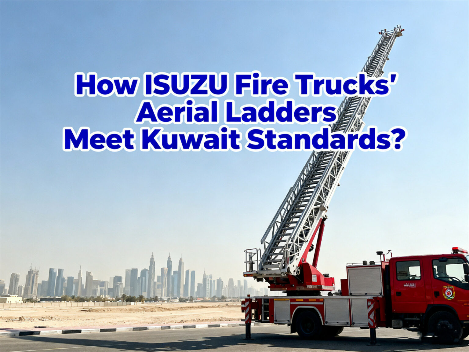 How ISUZU Fire Trucks’ Aerial Ladders Meet Kuwait Standards? - ISUZU ...