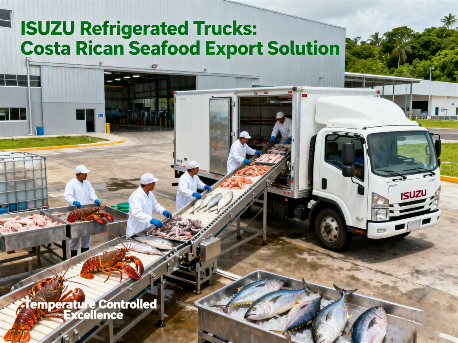 ISUZU Refrigerated Trucks: Costa Rican Seafood Export Solution? - ISUZU ...