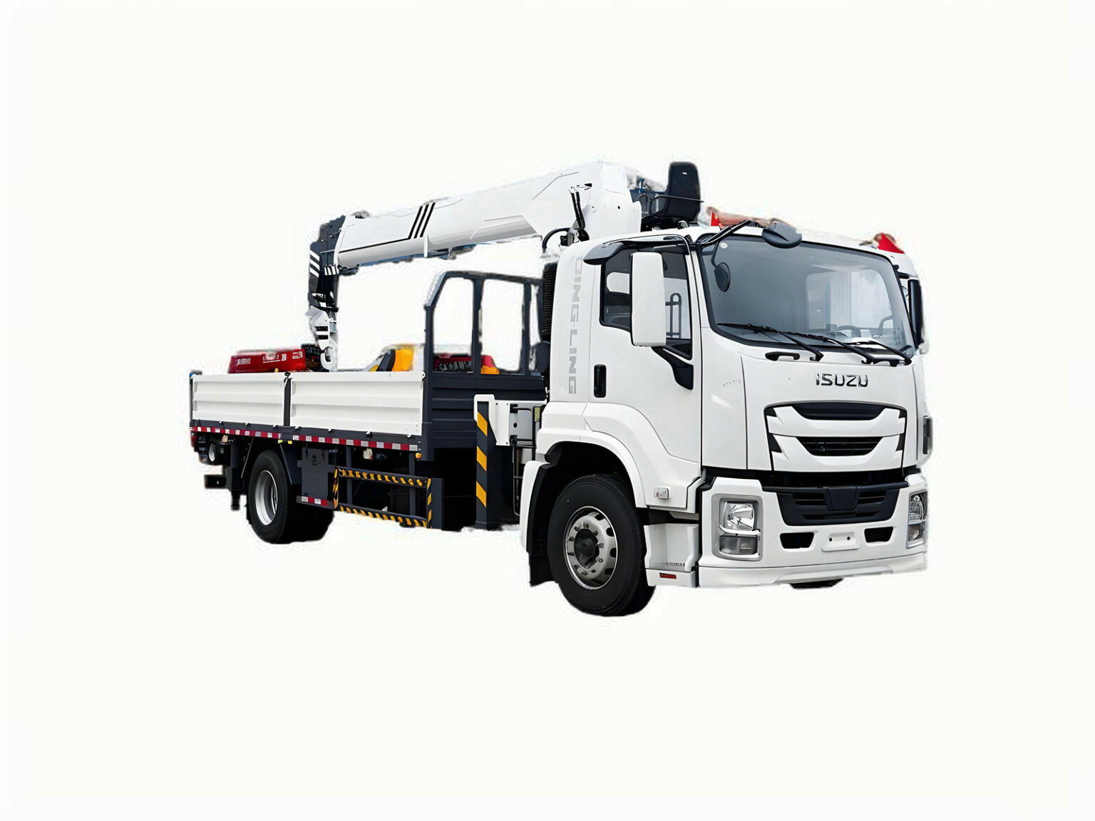 Camión ISUZU FVZ 6×4 con grúa telescópica de 8 toneladas - Vehículos ISUZU