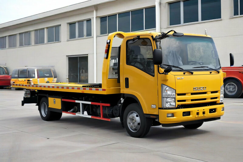 ISUZU 700P 5 Ton Flatbed Wrecker Truck - ISUZU Vehicles