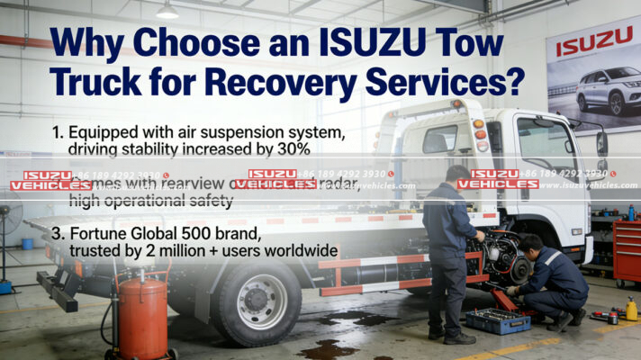 Why Choose an ISUZU Tow Truck for Recovery Services? - ISUZU Vehicles
