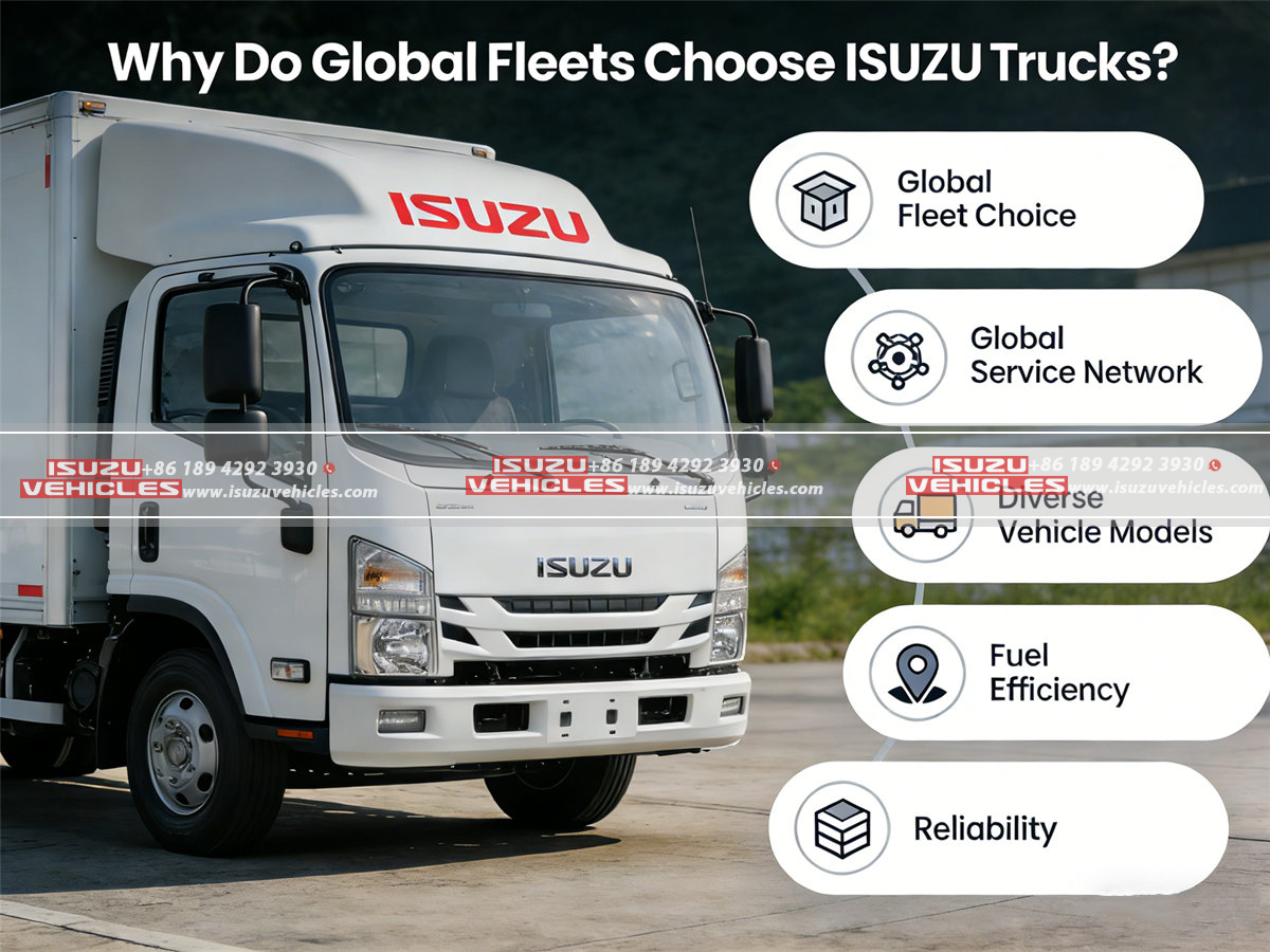 Why Do Global Fleets Choose ISUZU Trucks? - ISUZU Vehicles