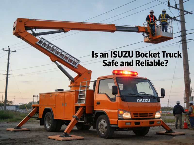 Is an ISUZU Bucket Truck Safe and Reliable? - ISUZU Vehicles