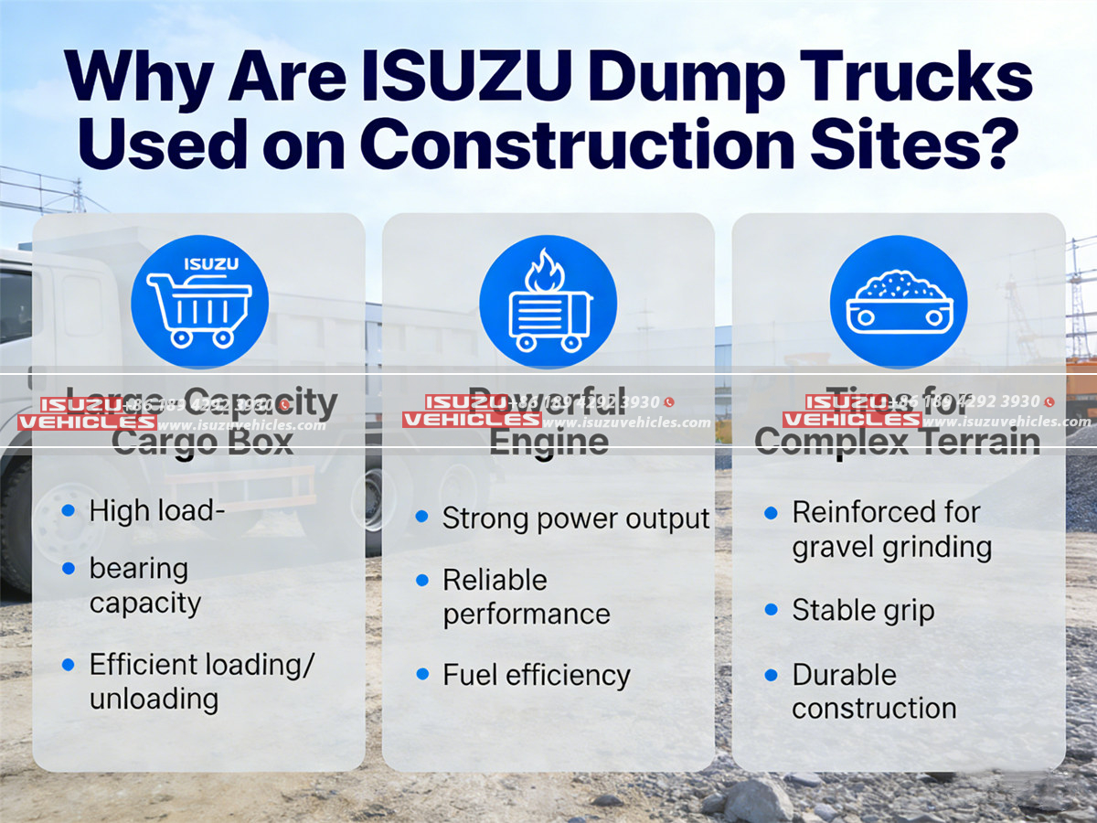 Mengapakah Trak Pembuangan ISUZU Digunakan di Tapak Pembinaan ...