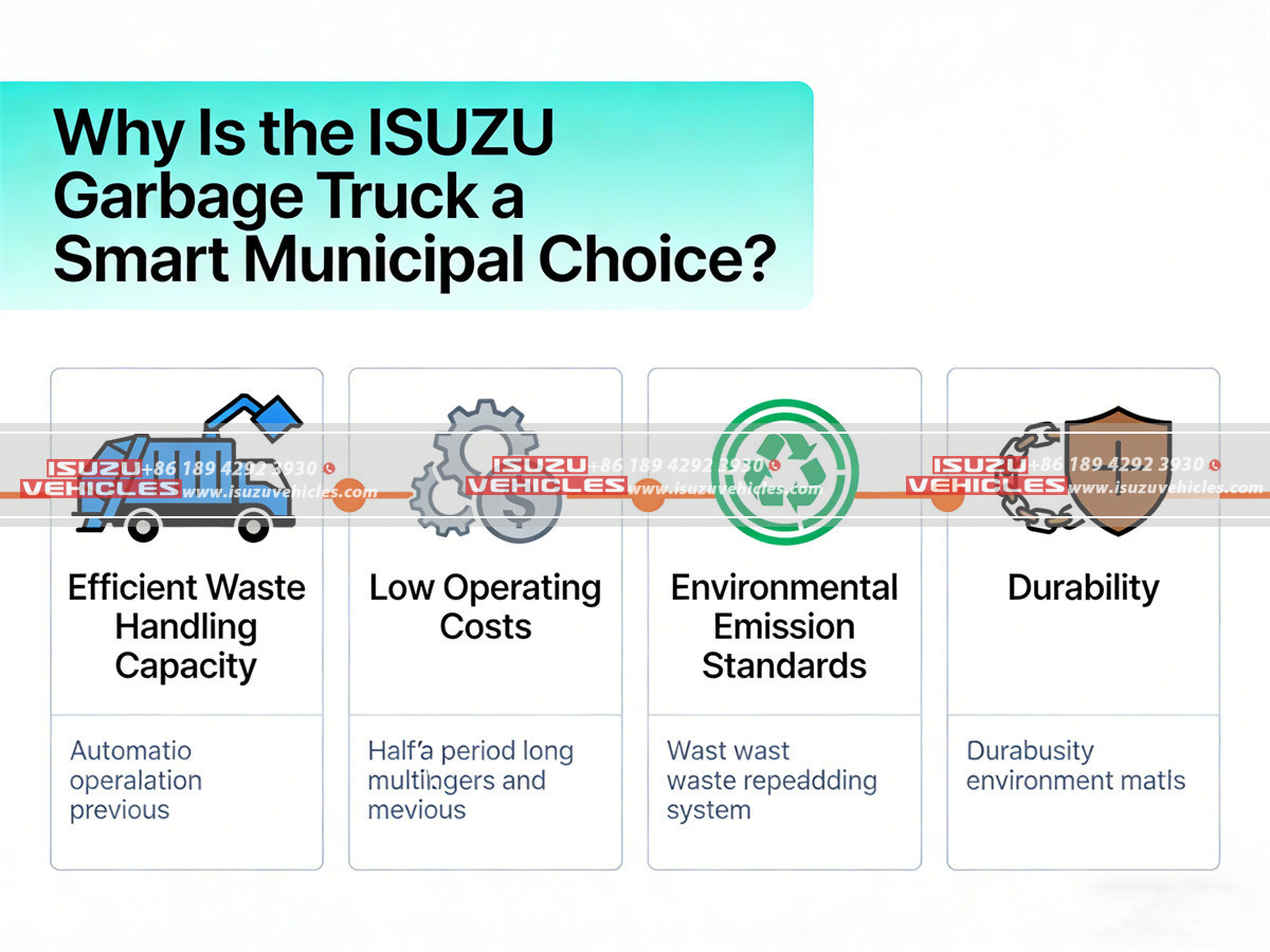 N’chifukwa Chiyani Galimoto Yonyamula Zinyalala ya ISUZU Ndi Yanzeru ...